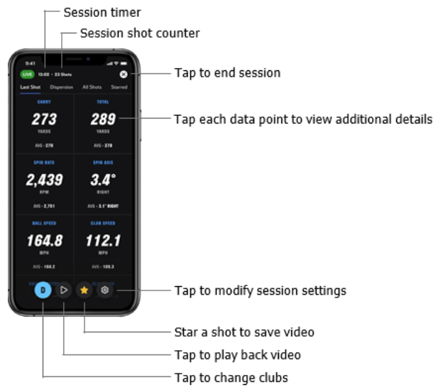 How to Change the Session Settings